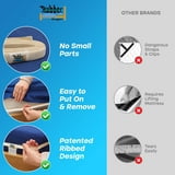 Rubber Hugger Bed Sheet Holder Ribbed Strap, Keep Sheets in Place ...