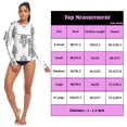 Black Firework Pattern Women's Rash Guard Shirts UPF 50+ Sun Protection ...