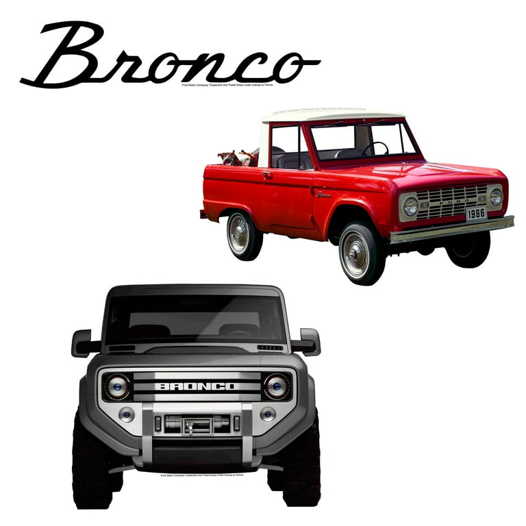 1966 Ford Bronco Decals Enter To Win A 1972 Ford Bronco Restomod