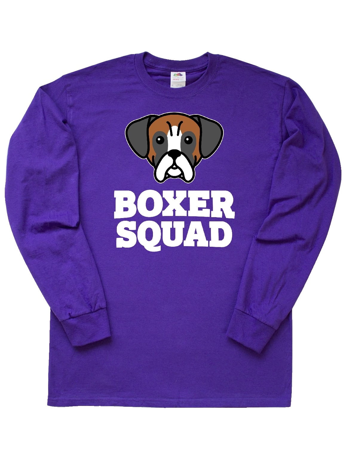 Inktastic Dog Boxer Squad Long Sleeve T-Shirt - Walmart.com