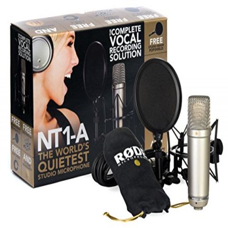 Rode NT1A Anniversary Vocal Condenser Microphone Package - Walmart.com