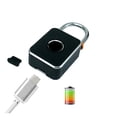Smart Fingerprint Password Padlock 3 in 1 Biometric Keyless Lock for ...
