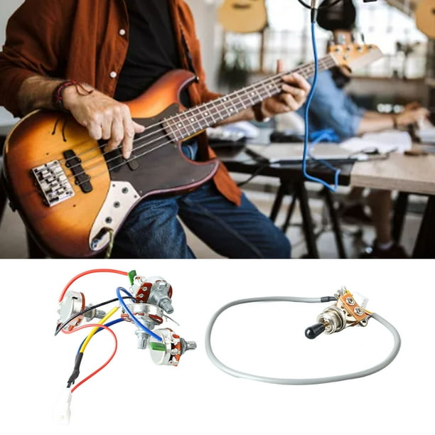 Guitar Circuit Wiring Assembly, Guitar Wire Harness Scratch Resistance ...