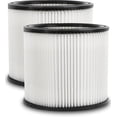 Replacement Vacuum Filters with Lids, 2 Count, For 5 Gallon and Above ...