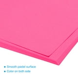 25 Sheet Origami Paper Double Sided Fluorescent Pink 10x10 Inch Square ...