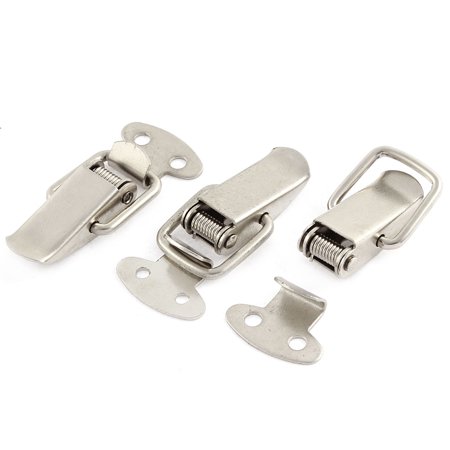 Toolbox Chest Case Spring Loaded Metal Draw Lock Toggle Latch 1.8" 3pcs ...
