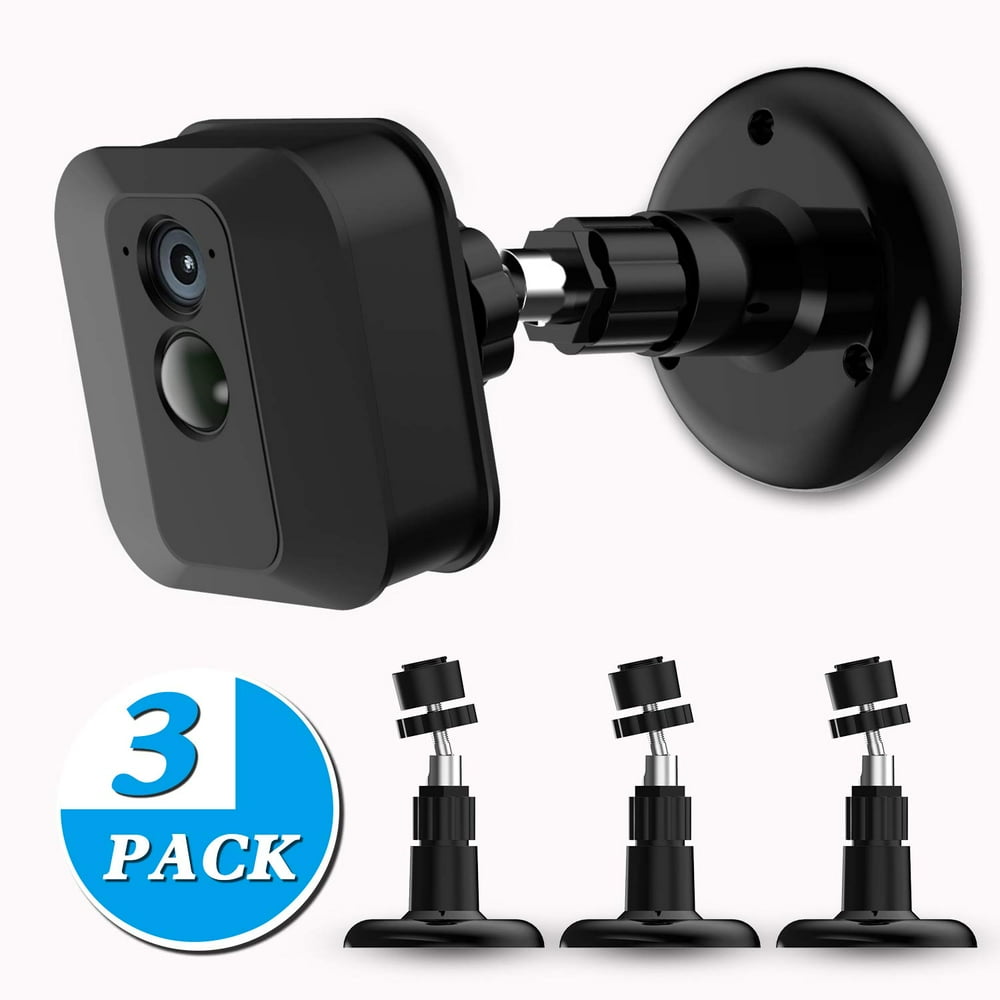 3 Pack Blink XT Camera Wall Mount Bracket, 360 Degree Adjustable Indoor ... 3 Pack Blink XT Camera Wall Mount Bracket, 360 Degree Adjustable Indoor ...