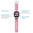 iTech Jr Kids Girls Fuzzy Black White Panda Smartwatch with On Ear ...