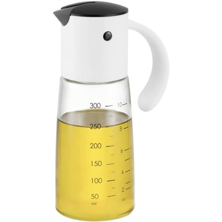 Drip Free Cooking Oil & Vinegar Dispenser with No Drip Bottle Spout ...