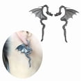 ANXPTIME Personalized Dragon Ear Studs with Removable Designs for ...