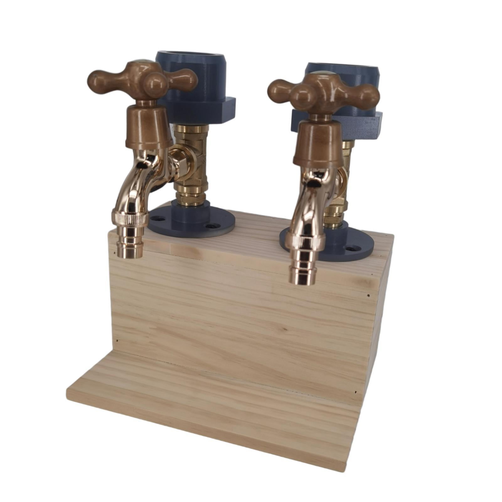 Bar Beverage Dispenser Holder Alcohol Drink Pourer Divider 2 Heads ...