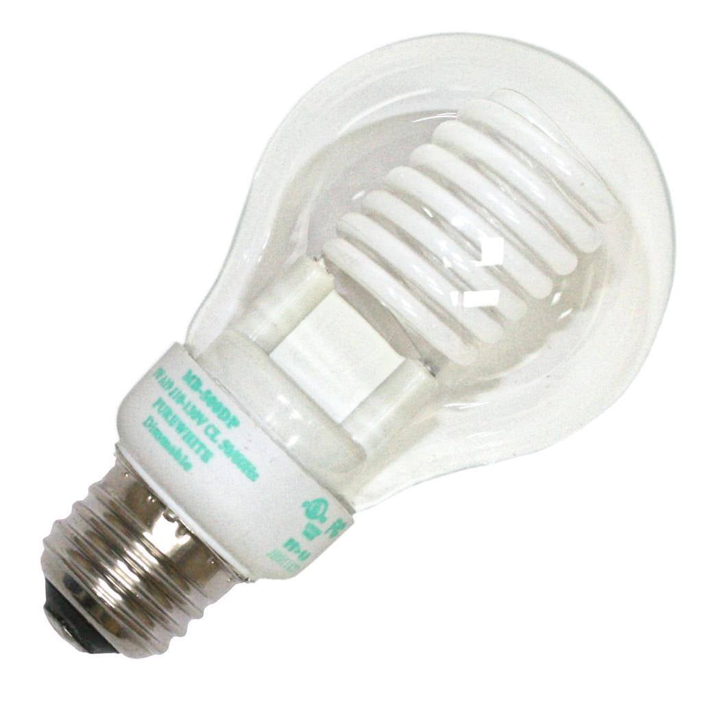 Litetronics 49980 - MB-500DP 5W A19 CL PW Cold Cathode Screw Base ...