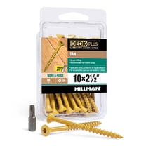 Deck Plus 196683 Tan Exterior Wood & Deck Screws (#10 x 2-1/2") - 40 ...
