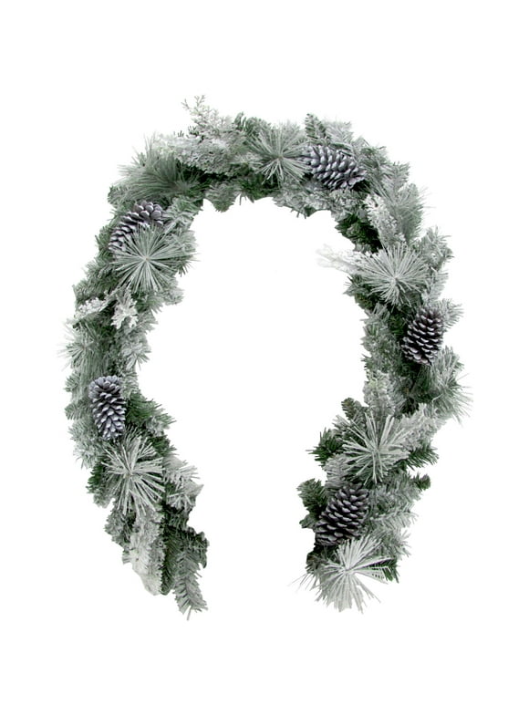 Flocked Christmas Garlands in Christmas Garlands - Walmart.com