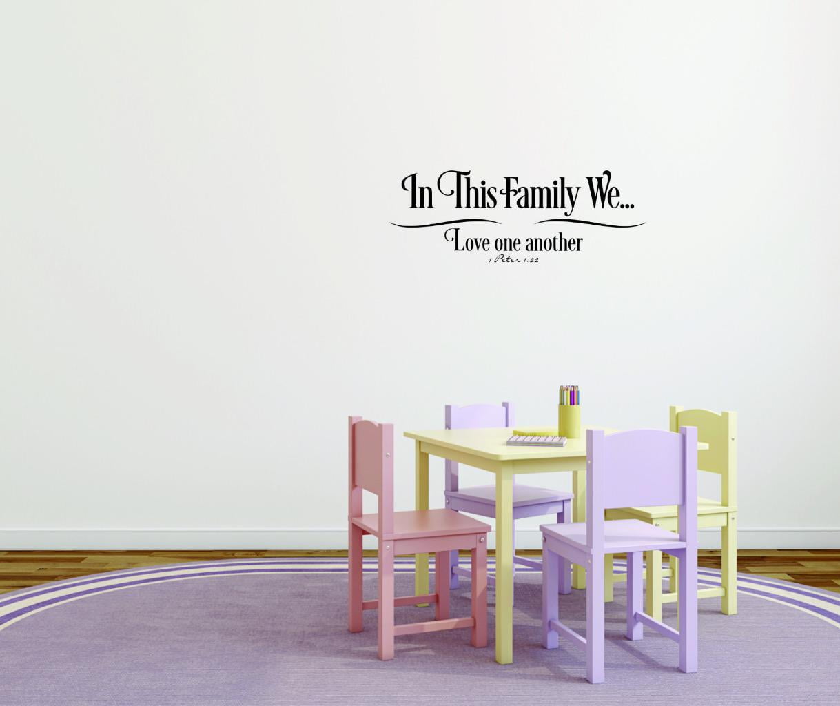 In this Family We… One Another Home Welcome Cozy Fireplace Housewarming ...