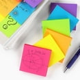 Pop Up Sticky Notes 3x3 inch Bright Colors Self-Stick Pads 6 Pads/Pack ...