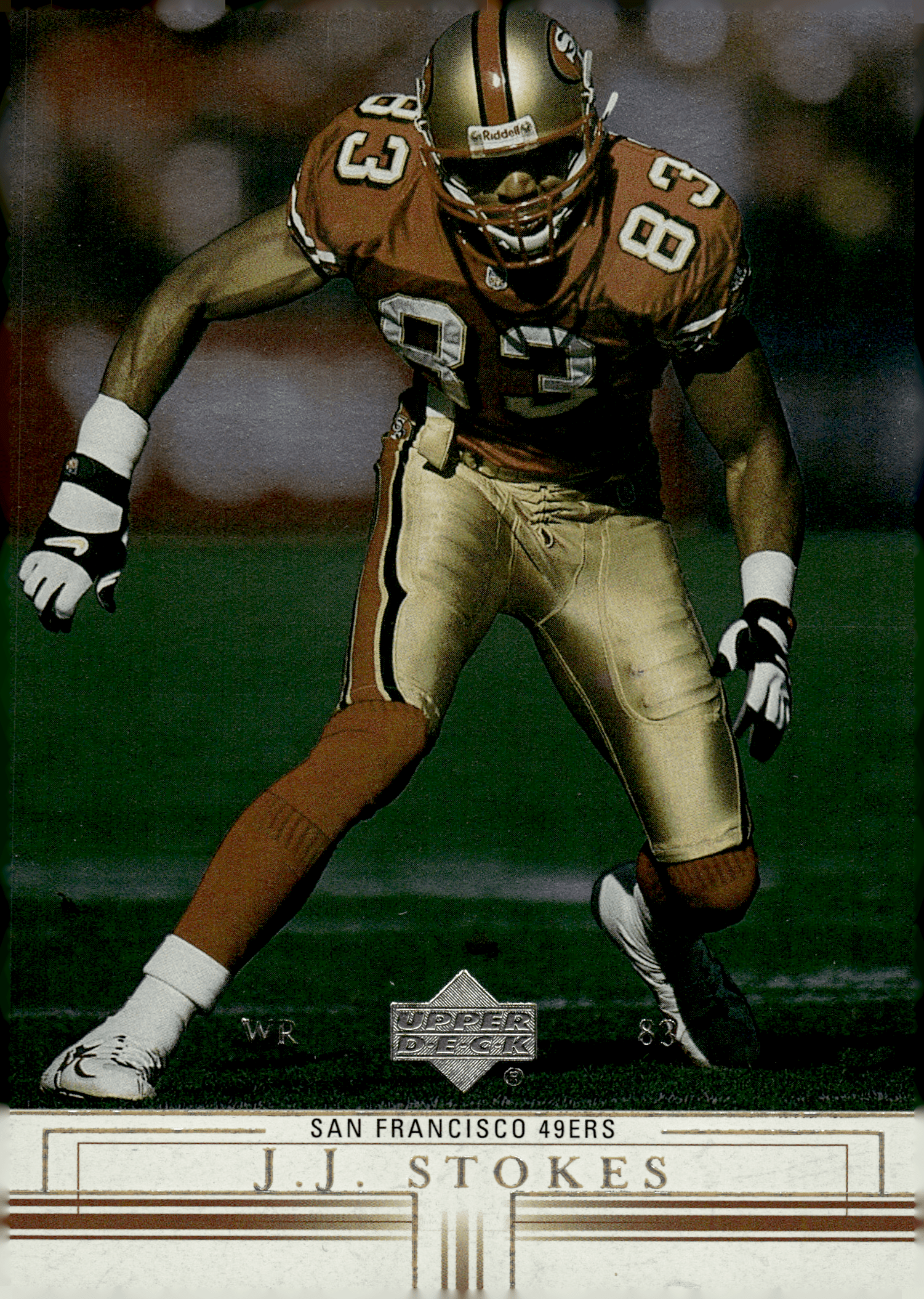 2002 Upper Deck J.J. Stokes #219 - Walmart.com