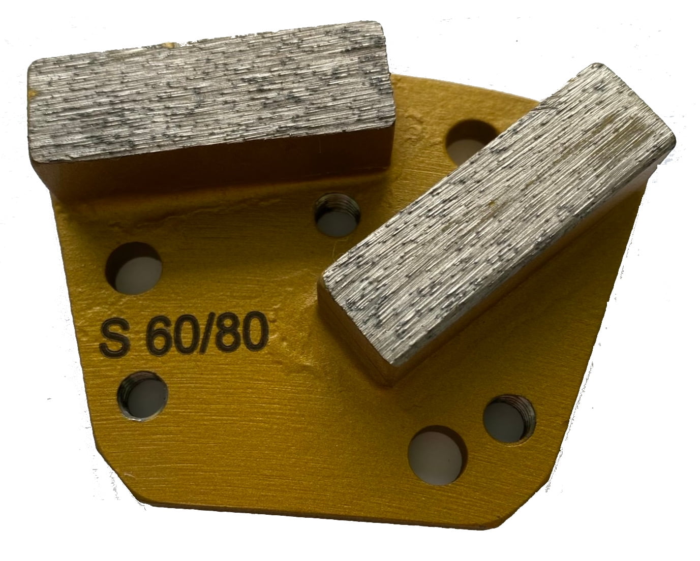 (9-Pack) Trapezoidal Diamond Grinding Discs Grinder Pads for Grinding ...