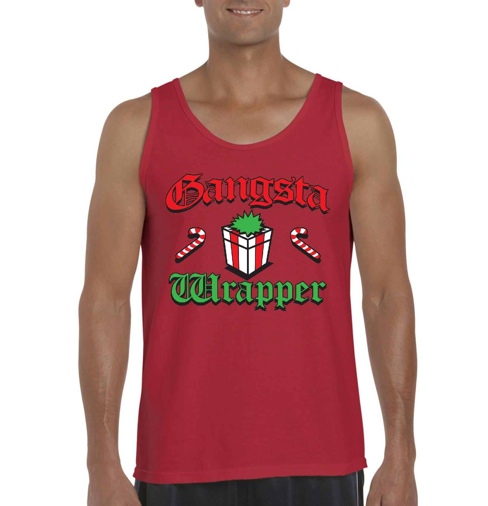 Artix - Men's Tank Top for Men - Christmas Wrapper - Walmart.com
