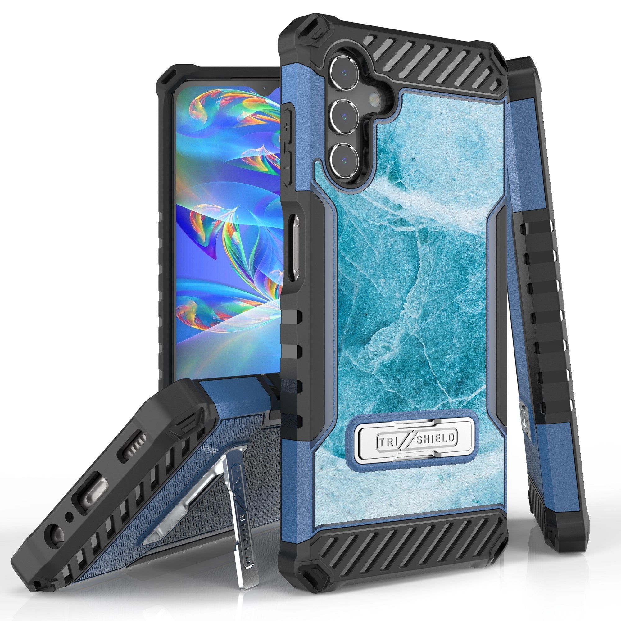 Tri Shield Rugged Cover Designed For Samsung Galaxy A13 5G Case Navy ...