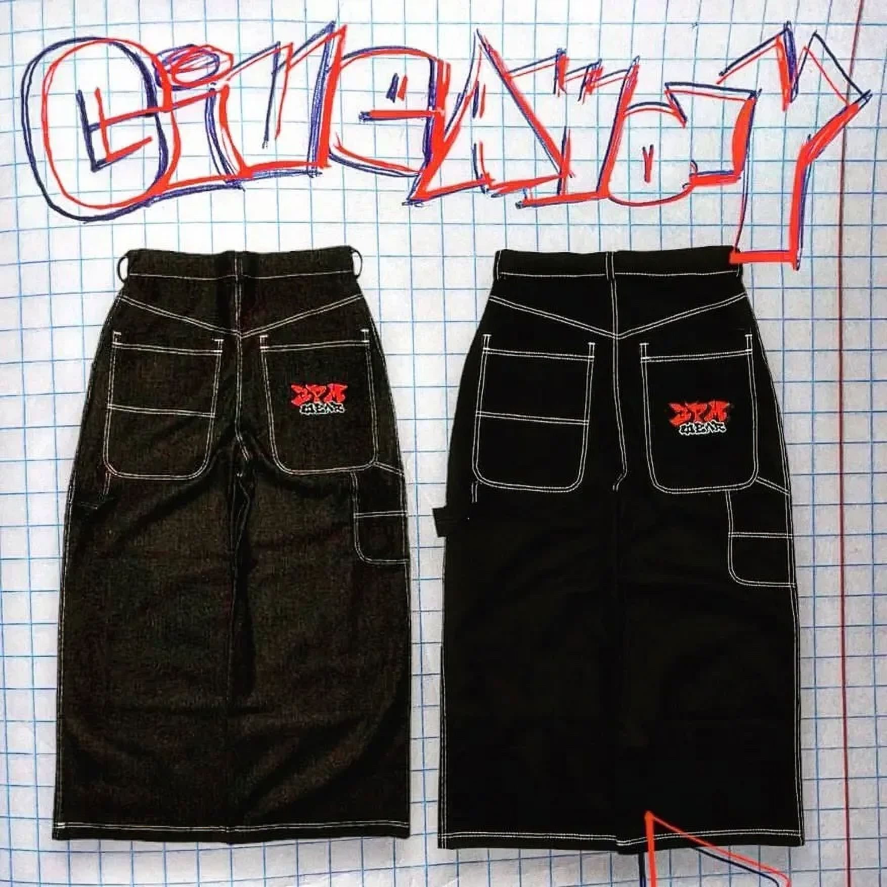Click here for Beileda Jnco Jeans Men Y2k Style Hip Hop Harajuku... prices