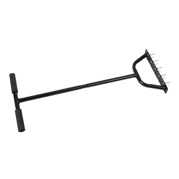 Lawn Aerator Coring Tool, Rectangular Foot Pedal Lawn Aerator Carbon ...