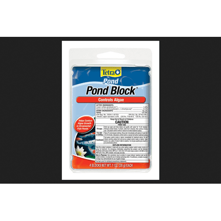 Tetra Pond Block 4 Count, Controls Algae Growth In Ornamental Fish ...