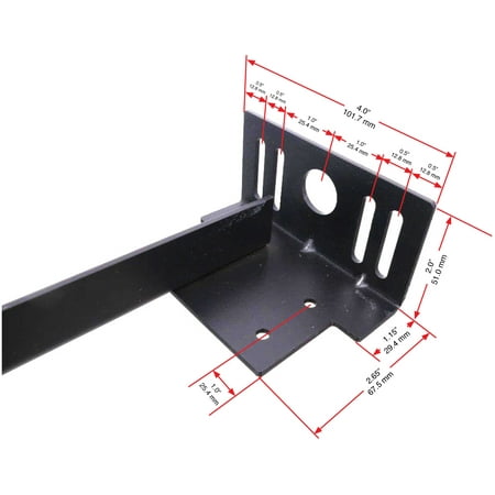 Bed Frame Extension Set, Extend a Metal Bedframe to Meet a Headboard or ...