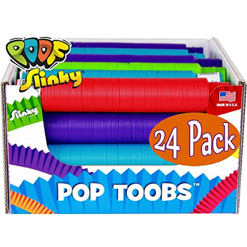 Slinky 24-Pack Pop Toobs - Walmart.com - Walmart.com