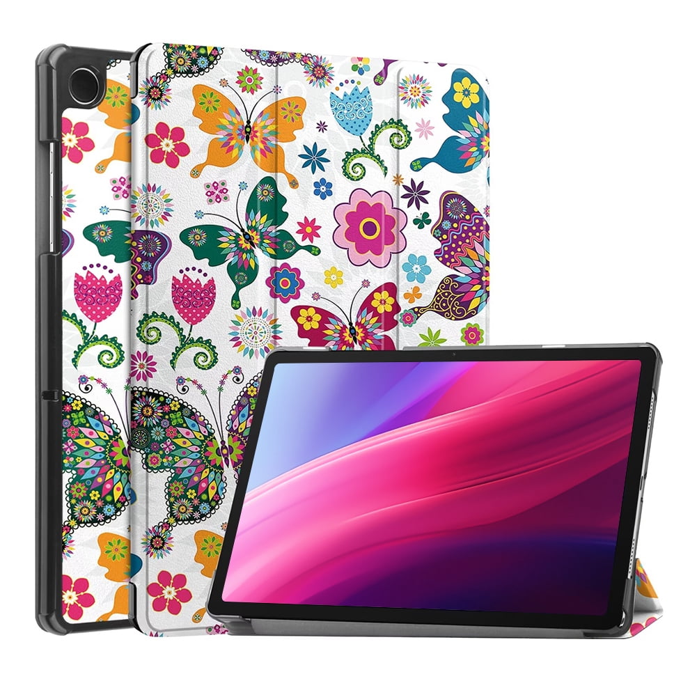 Funda para tableta con soporte triple, activación/suspensión automática ...