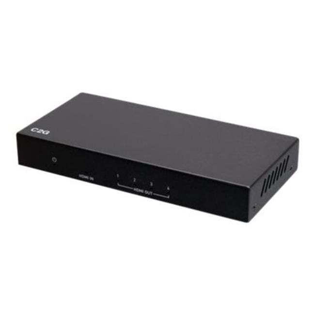 C2G 4-Port HDMI Distribution Amplifier Splitter - Black - Walmart.com