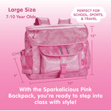 Free Shipping! Bixbee Pink Sparkalicious Large Backpack for Kids ...