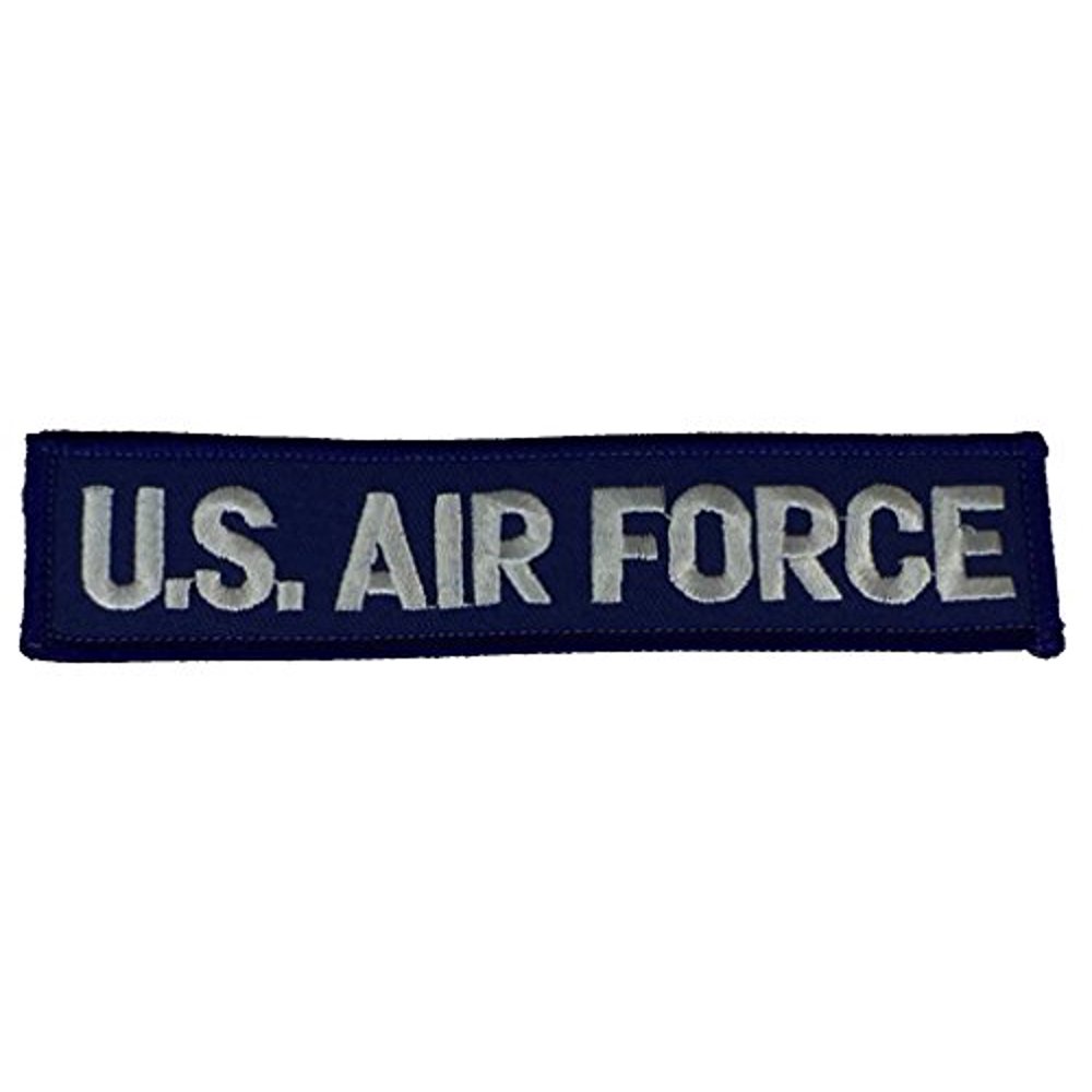 U.S. AIR FORCE NAME TAPE STYLE Patch - Blue/White - Veteran Owned ...