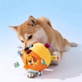 Ball for Dogs Large Inflatable Pet Toy Tear Puppy Football with Handle ...