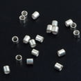 50pcs 2 mm Crimp Tube Beads Column Crimp Spacer Beads Cord Cover Tips ...