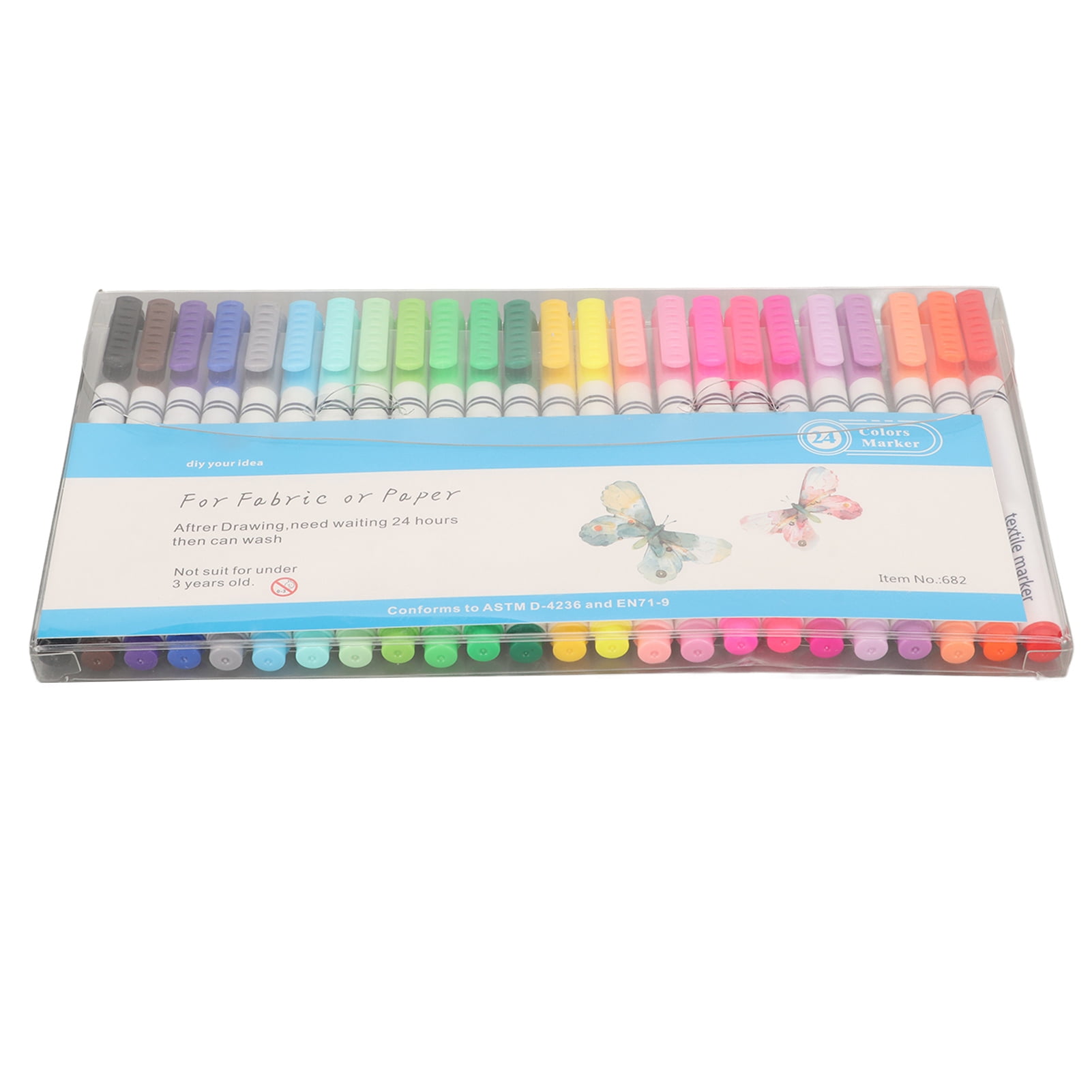 Click here for Youthink Graffiti Markers  24pcs Fine Tip Fabric M... prices