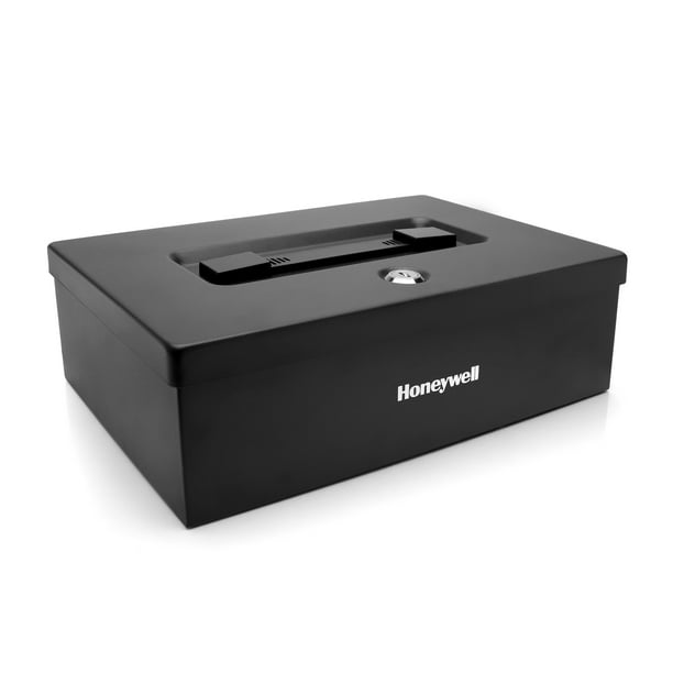 Honeywell Safes, 0.16 Cu ft, Sm Steel Fire-Resistant Security Box Key ...