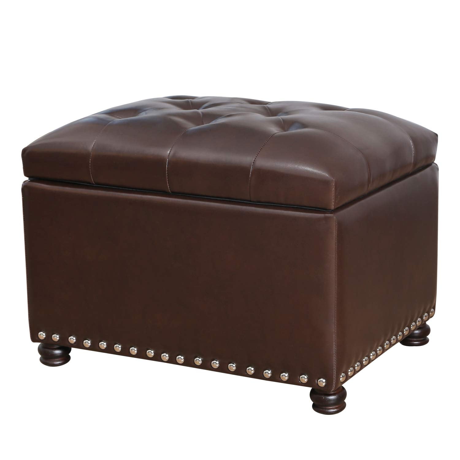 Click here for Joveco Rectangular Storage Ottoman Stylish Pu Leat... prices
