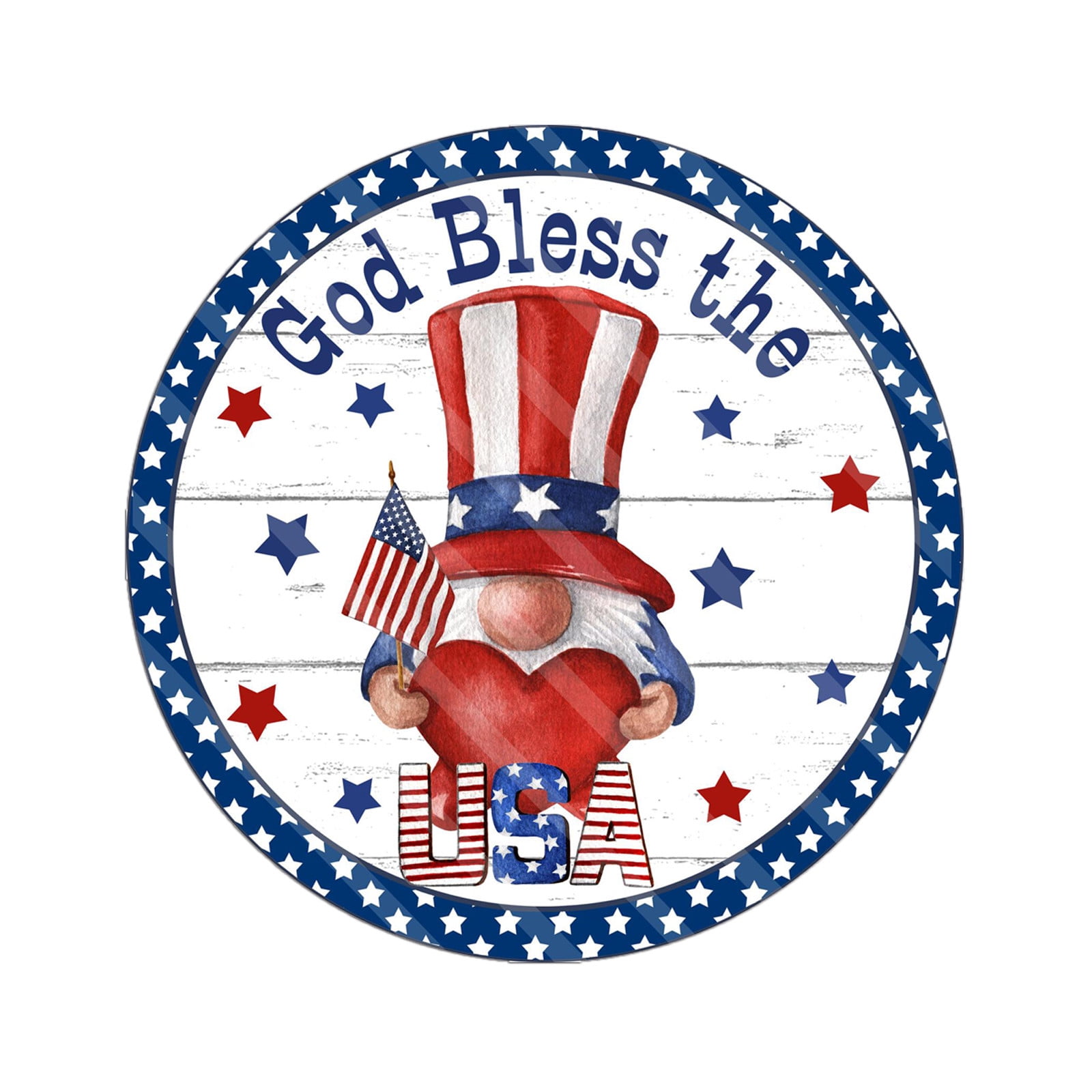 OAVQHLG3B Memorial Day Welcome Sign Spring Summer Hanging Ornaments ...