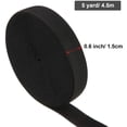 1 Pcs Elastic Spool (3/5 Inch X 5 Yard,Black) - Walmart.com