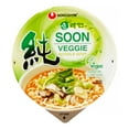 Nongshim Soon Veggie Instant Vegan Ramyun Ramen Noodle Soup Cup, 2.64oz ...