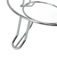 YAHHU Premium Stainless Steel Round Trivet Holder Hot Plate Rack Heavy ...