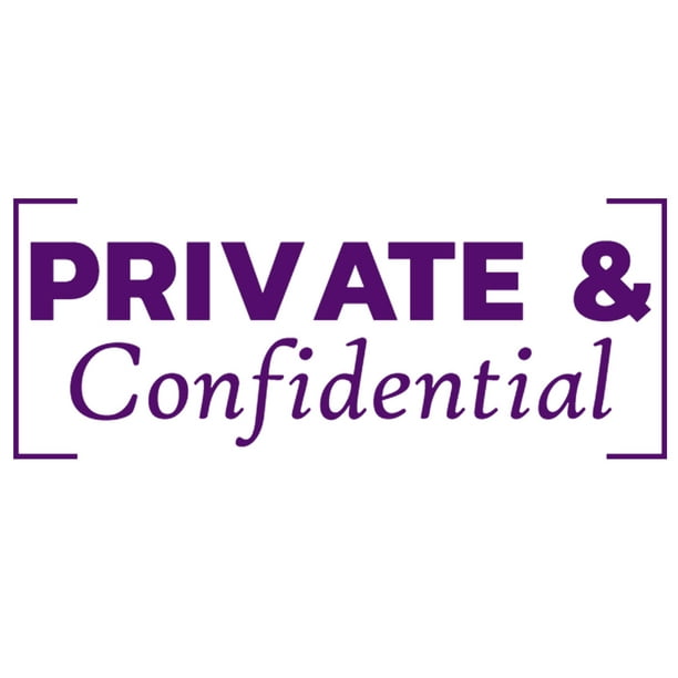 Private And Confidential Stamp