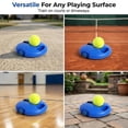 Tennis Practice Rebounder, Solo Training Equipment, Portable Tennis ...