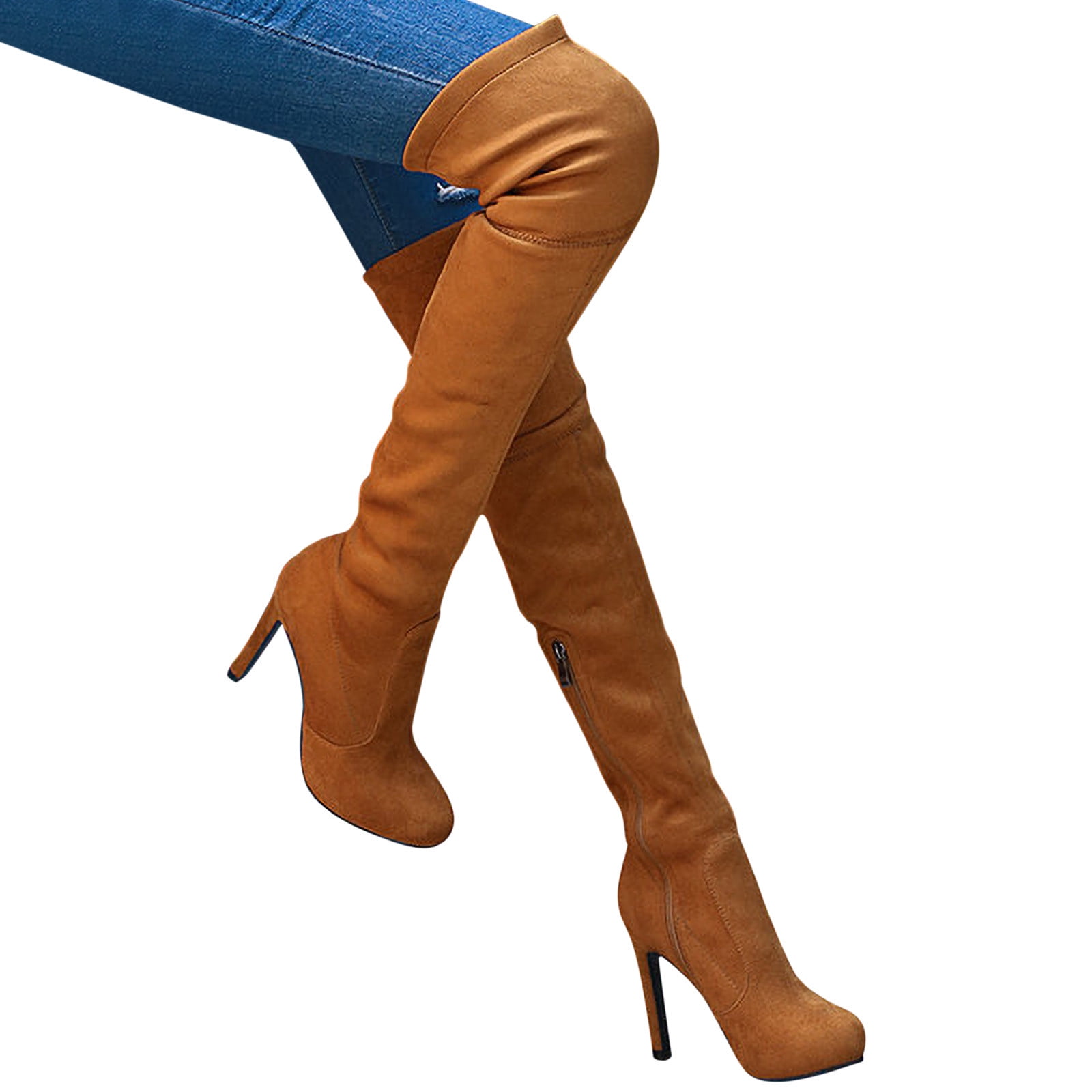 Click here for Amzcrzy Over The Knee Boots For Women Fall/Winter... prices