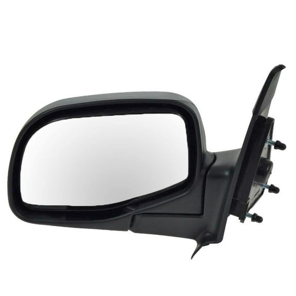 Manual Black Side View Mirrors LH & RH Pair Set of 2 for 93-97 Ford ...