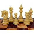Bloodwood Box Wood Large Staunton LUXURY Chess Set Cherry Color Storage ...