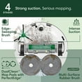 iRobot Roomba Plus 505 Combo Robot Vacuum & Mop + AutoWash Dock - WHITE ...