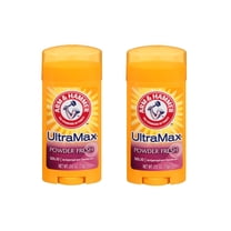 Arm & Hammer Ultra Max Solid Anti-Perspirant Deodorant Powder Fresh 2 ...