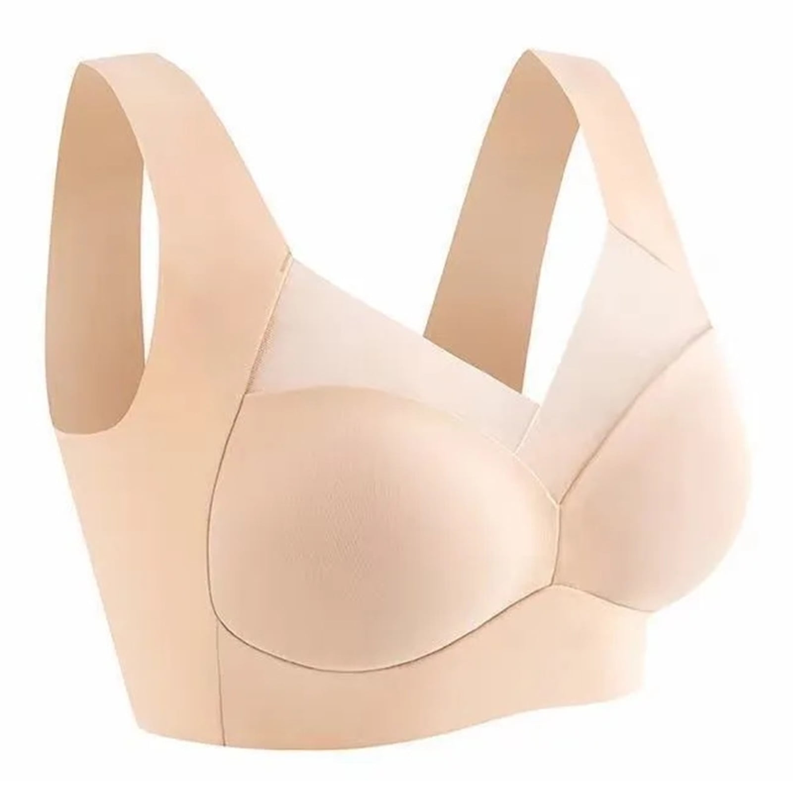 Click here for Visland Women Bra Anti-Slip Wire-Free Plus Size Mi... prices